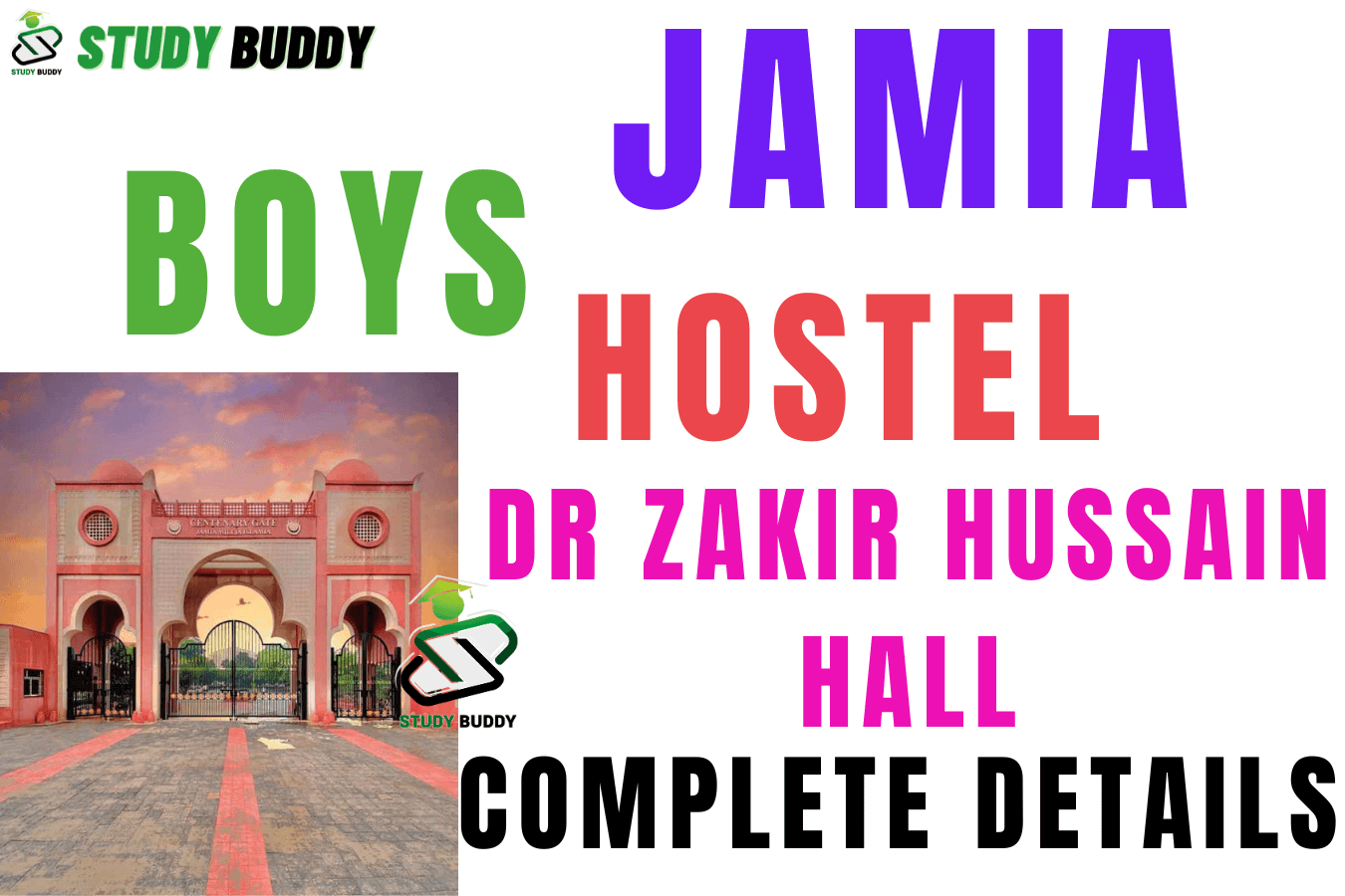 Jamia Boys Hostel Residence: Dr. Zakir Hussain Hall - STUDY BUDDY